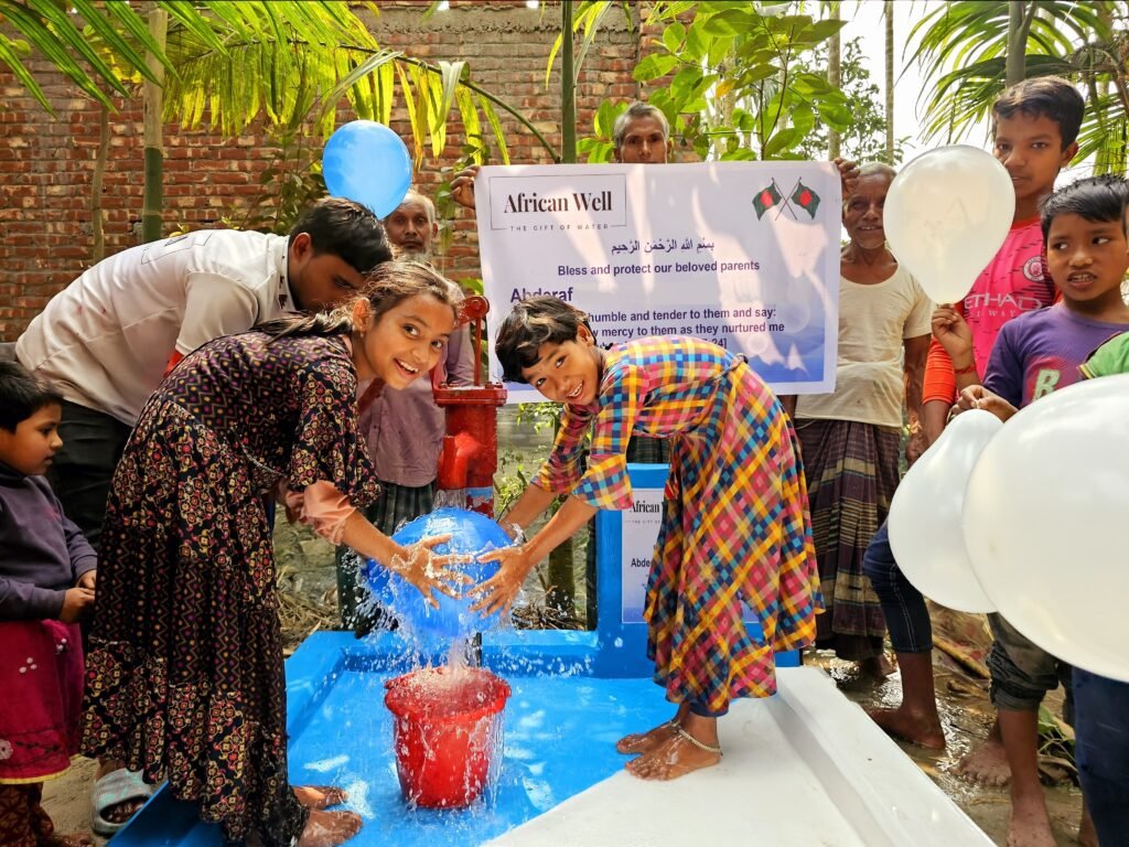 Water Well With Handpump Bangladesh - African Well