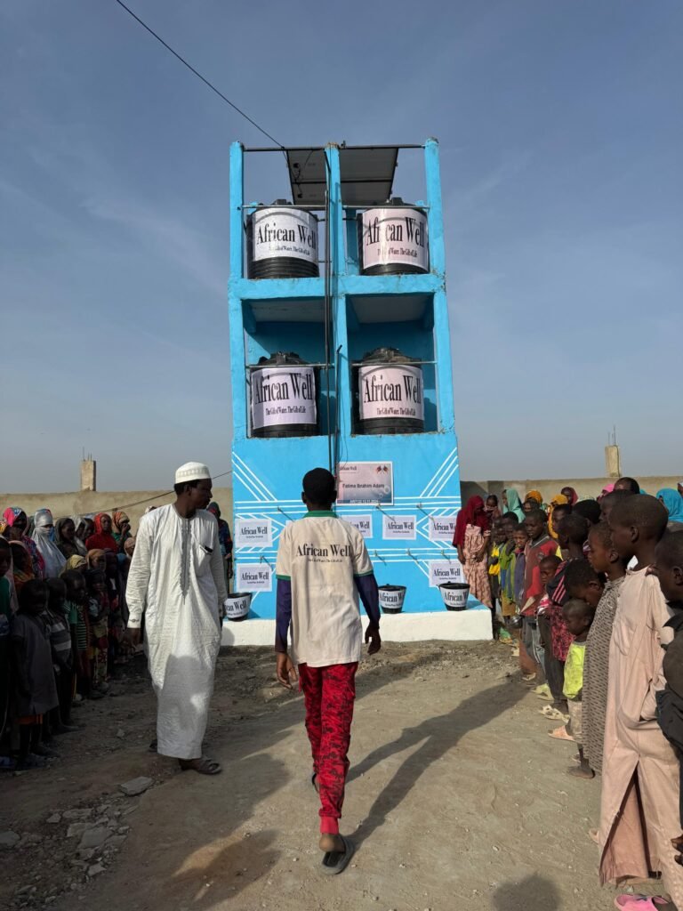 Water Well with Electric Pump & Tanks 2 Villages - African Well
